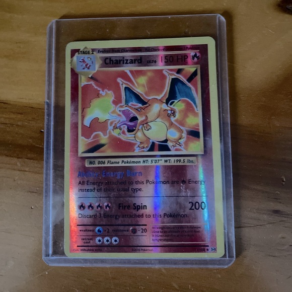 Pokemon | Other | 26 Holographic Charizard Pokmon Card | Poshmark